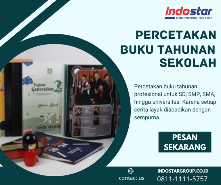 Percetakan Buku Tahunan Sekolah | INDOSTAR PRINTING